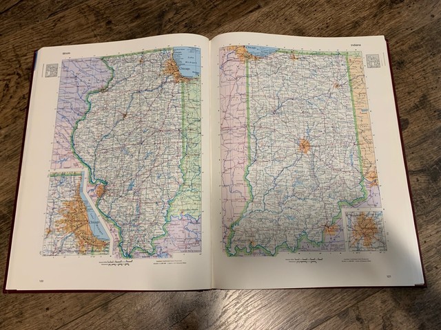 Rand McNally New Cosmopolitan World Atlas (1991, Hardcover) for sale ...