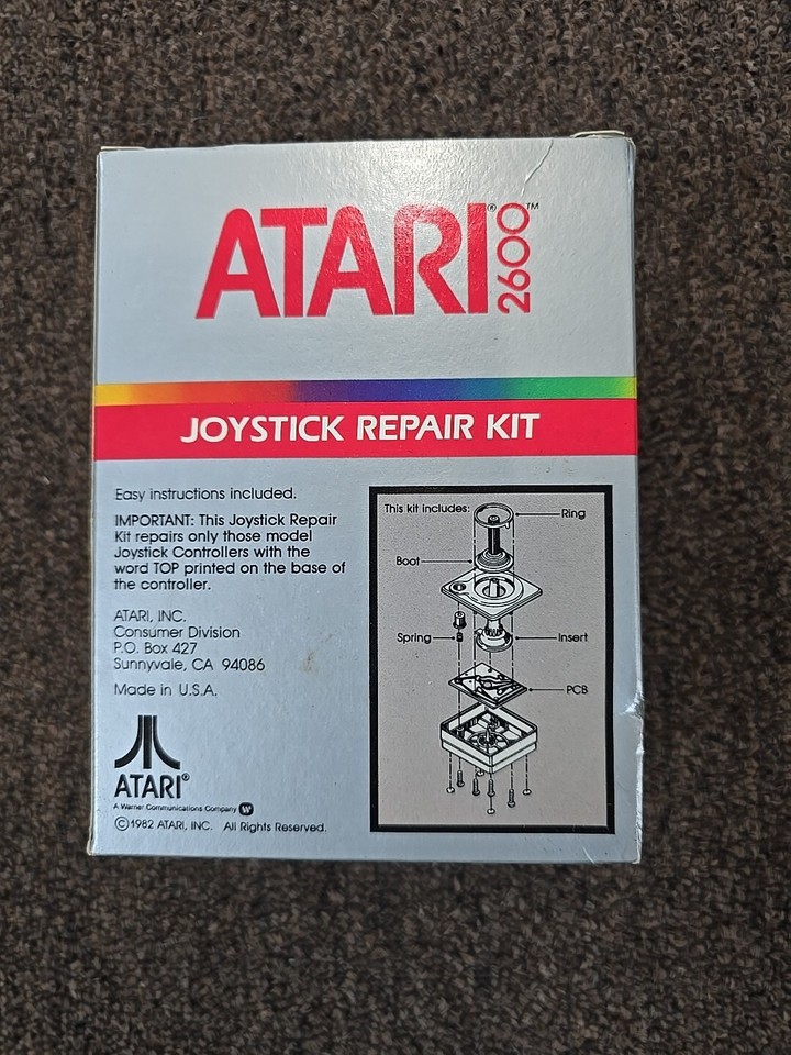 ATARI CX41 Joystick Repair Kit for 2600 CIB OEM Genuine Part NEW VTG ...
