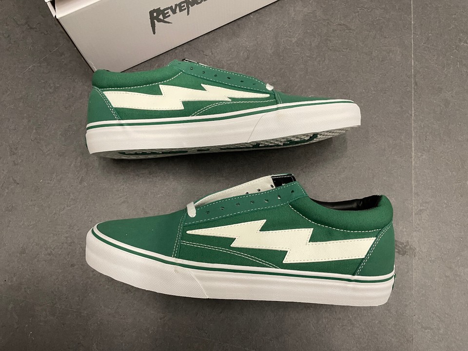 100% Authentic Revenge x Storm Vans Original Classic Green Multiple ...