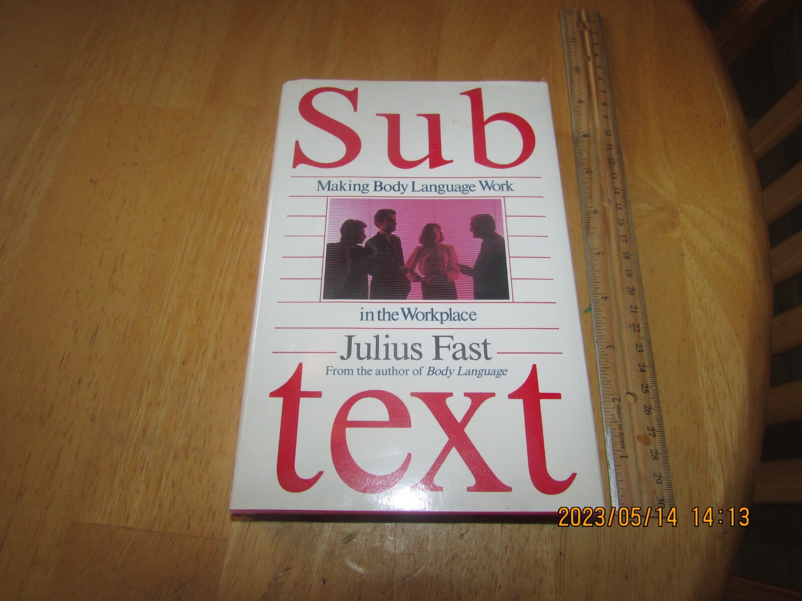 Subtext : Making Body Language Work in the Workplace by Julius Fast (1991, Hardc 9780670832385| eBay