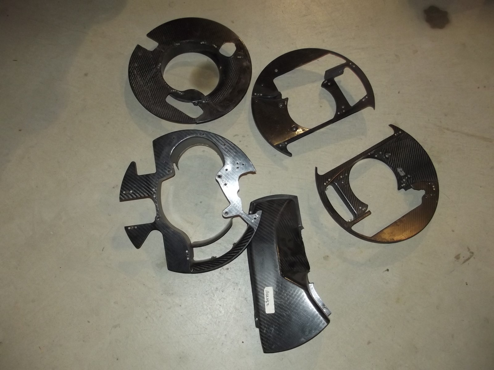 INDYCAR Lola Carbon Fiber Brake Duct Parts Indy 500 CART Champcar 5 ...