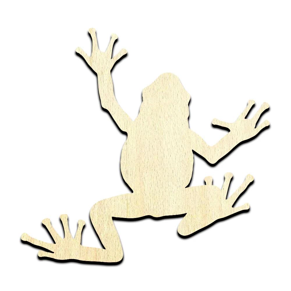 Frog Shapes To Cut Out