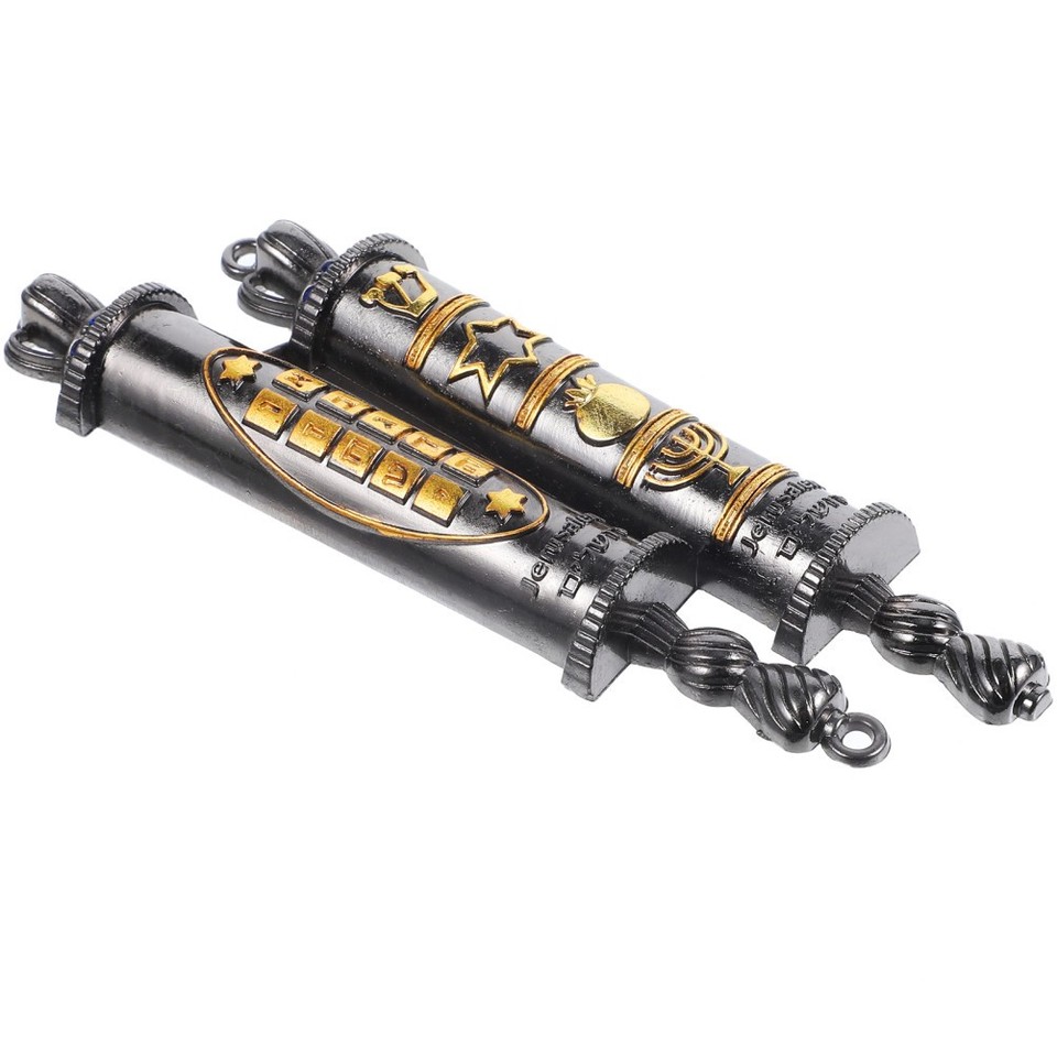 Enamel Mezuzah Small Jewish Plaque for Door Protection outside Decor ...