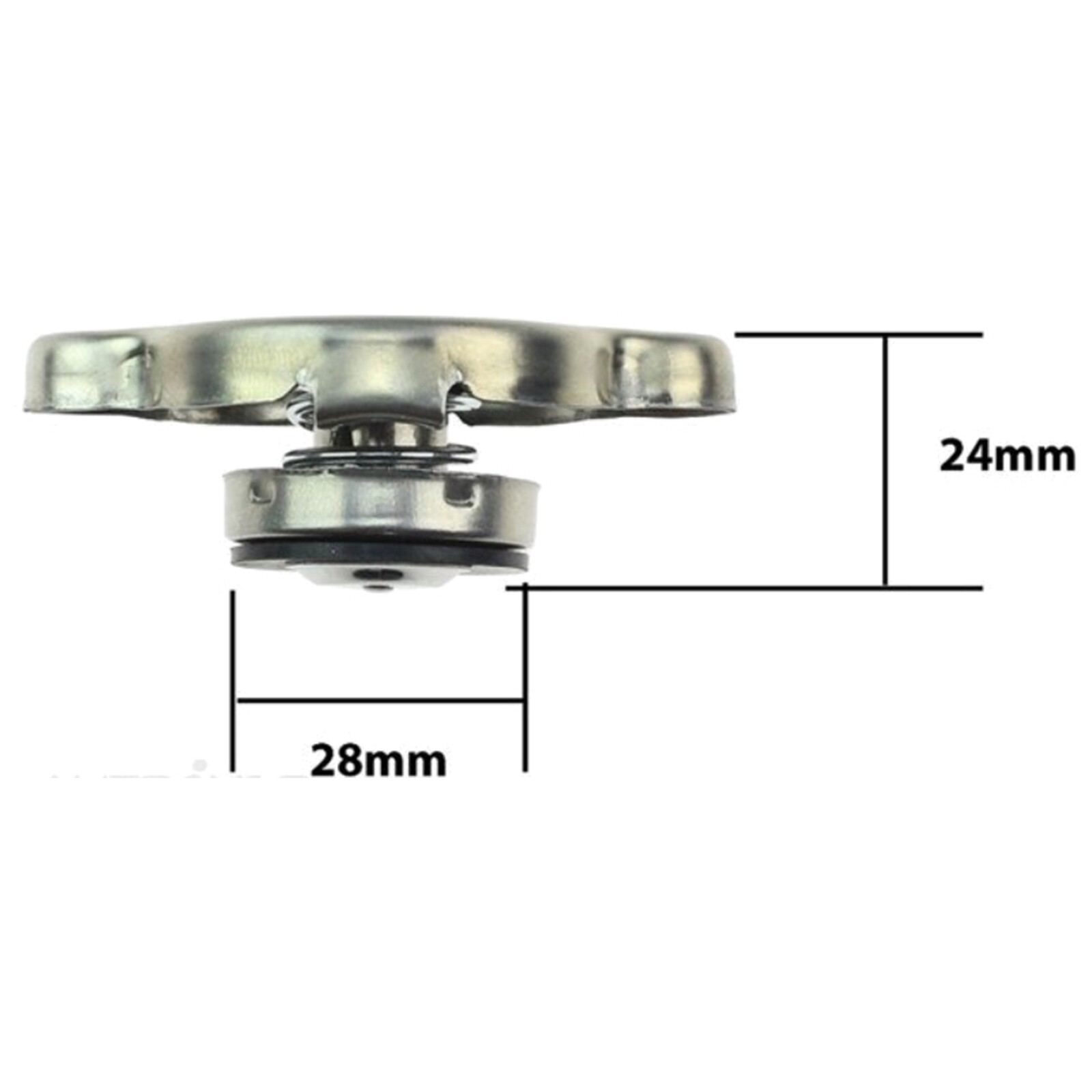 Radiator Cap for Nissan Tiida C11 C11 S3 4cyl 1.8L MR18 Petrol 2006 ...