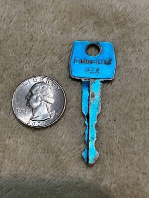 Vintage Cole National Color Lite Car Key | eBay