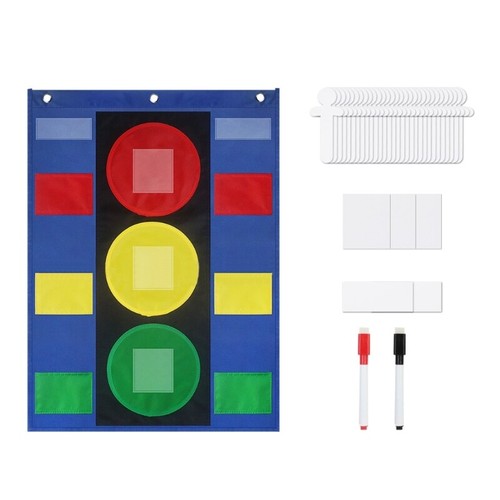Stoplight Behavior Pocket Chart for Classroom Management | eBay