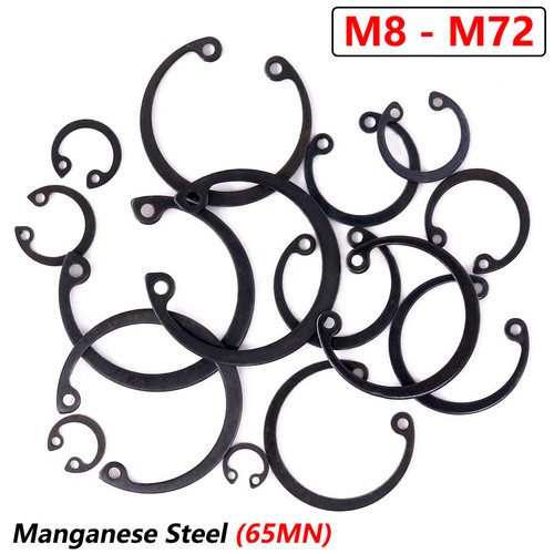 Internal Circlips Retaining Rings C Clip Shaft Diameter M8 - M72 ...