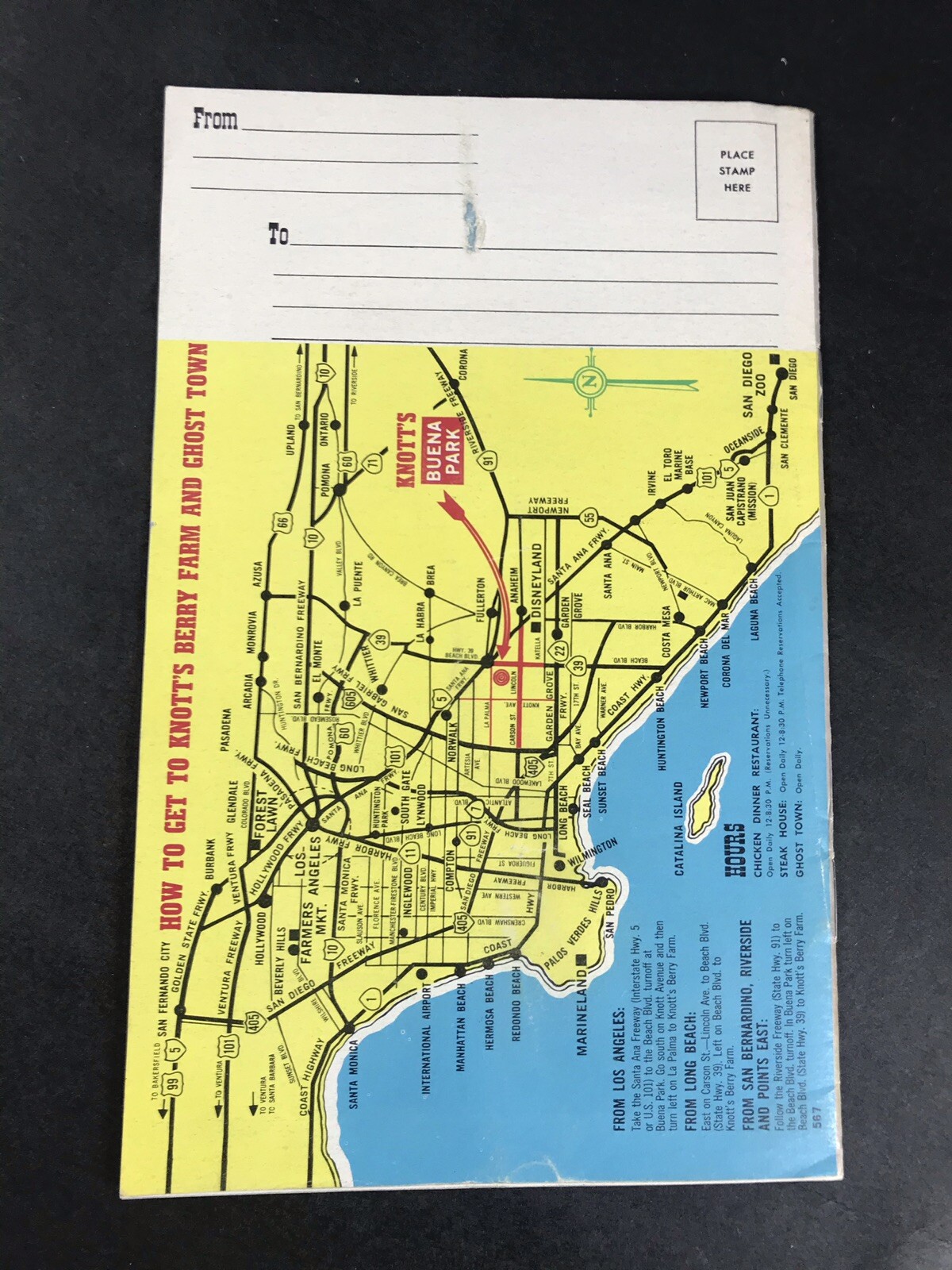 Knotts Berry Farm And Ghost Town Steak House Menu History Brochure ...