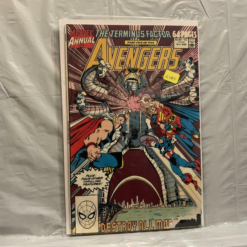 #19 Avengers The Terminus Factor Part 5 of 5 annual Marvel Comics BO ...