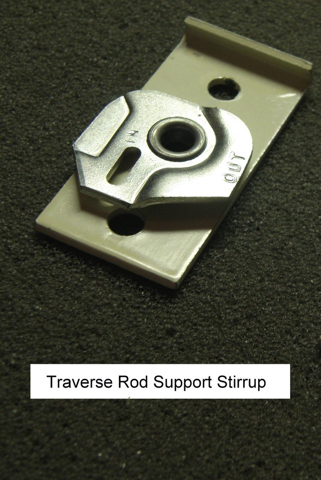 Kirsch Traverse Drapery Rod Brackets, Support, Ring, Hook, w/ FREE SHIP ...