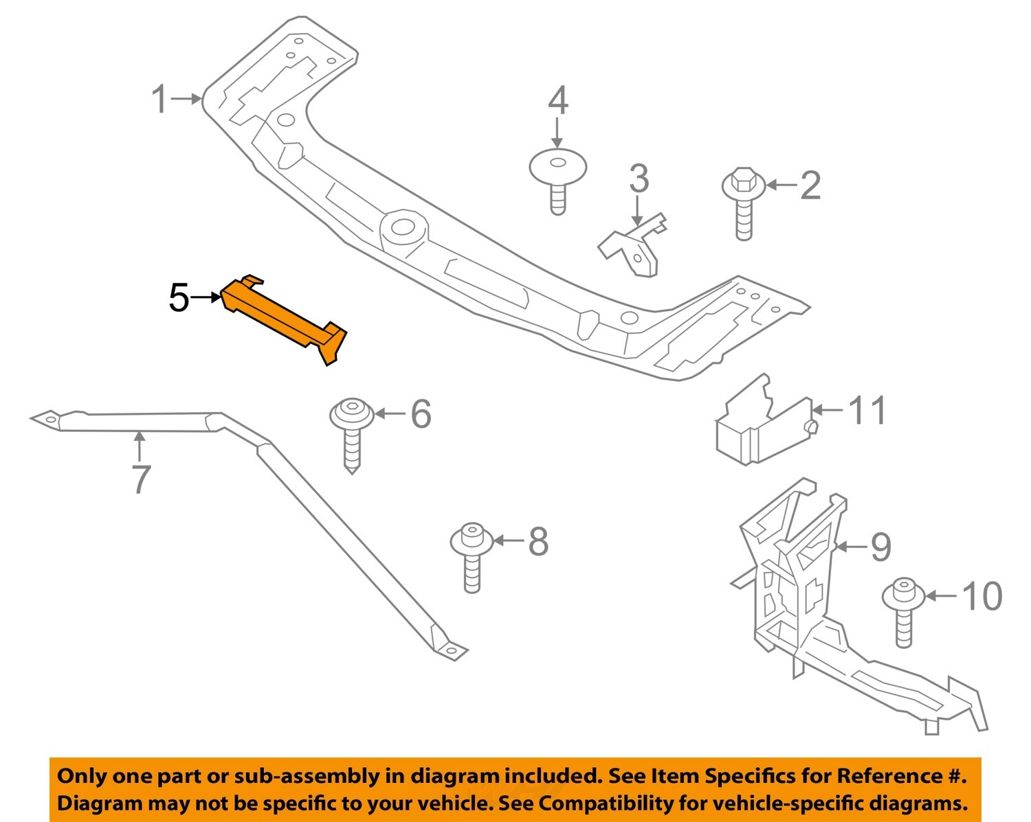 BMW 51747385734 Genuine OEM Center Support for sale online | eBay