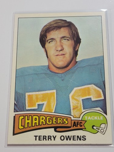 TERRY OWENS 1975 Topps #256. CHARGERS - Sharp | eBay
