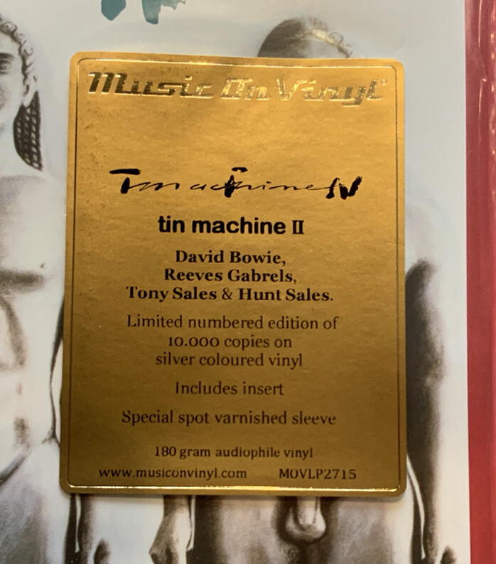 Tin Machine II by Tin Machine (Record, July-2020, Music On Vinyl) for ...