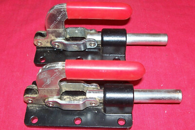 2 Straight Line Action S Clamp Steel Smith Latch HTC-2550-LH Flanged ...