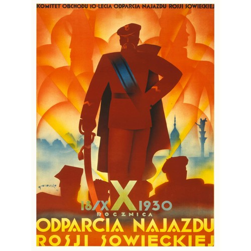 PROPAGANDA POLITICAL MILITARY POLAND USSR VICTORY PILSUDSKI WARSAW NEW ...