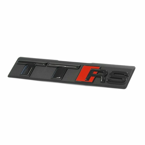Original Audi TTRS Black Logo Grille Emblem Exclusive Black Edition ...