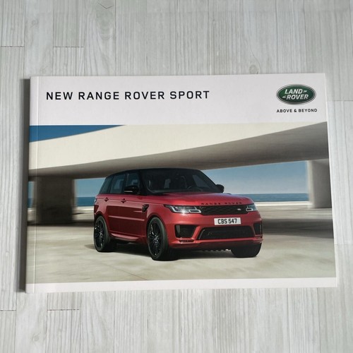 Land Rover Range Rover Sport Catalog RANGE ROVER SPORT LAND ROVER 2018 ...
