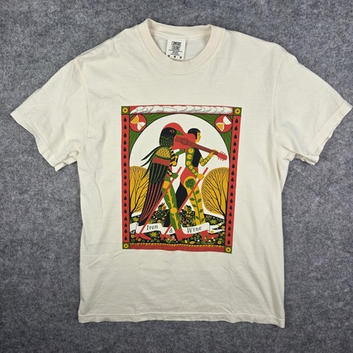 Iron & Wine x Sonia Pulido Tarot 2025 Tour T-shirt Size Medium Sam Beam ...