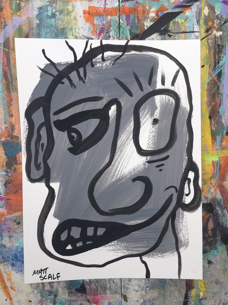 Graffiti Face Drawings