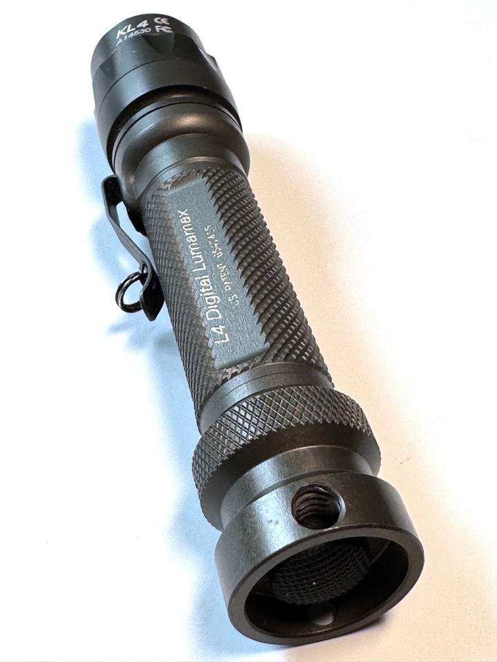 SureFire L4 LumaMax LED Flashlight w CUSTOM 2 STAGE TAIL SWITCH | eBay