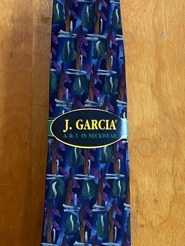 JERRY J. GARCIA 1996 ART IN NECKWEAR COLLECTION 15 CALIFORNIA MISSION ...