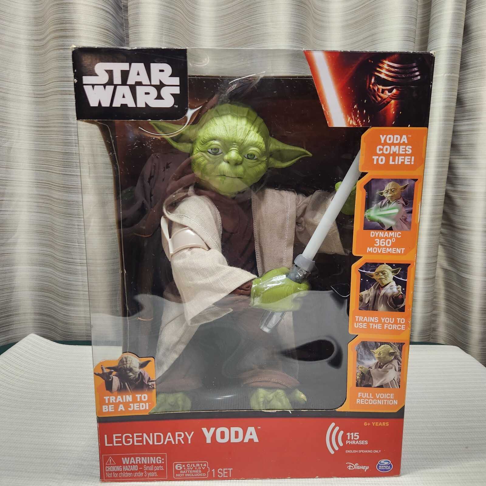 SpinMaster Train to be a Jedi Legendary Yoda | eBay