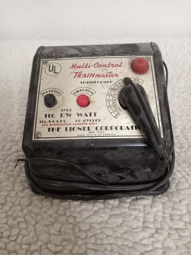 LIONEL~Multi Control TRAINmaster Transformer~Type 110RW Watt~UNTESTED ...