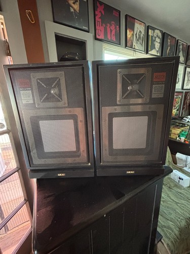 Vintage Akai SW-M313 Speakers Great Sound | eBay
