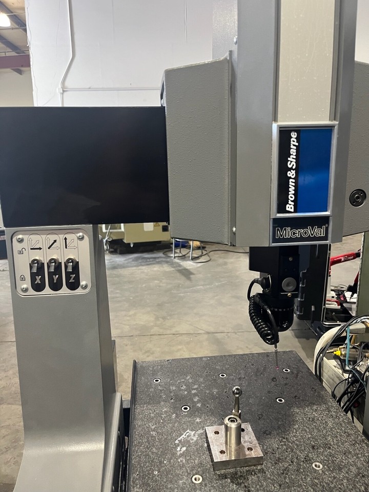 Brown & Sharpe Microval 343 CMM 2010 w/MH2Di Probe w/PC-DMIS PRO 2010 ...