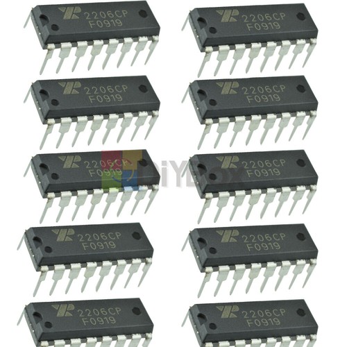 10PCS XR2206CP 2206CP Monolithic Function Generator IC EXAR DIP-16 | eBay