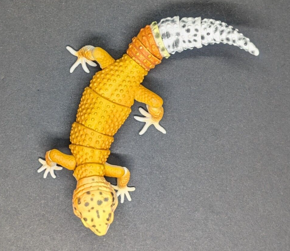 Bandai Gashapon Leopard Gecko 6.3in Realistic Figure Free Shipping from ...