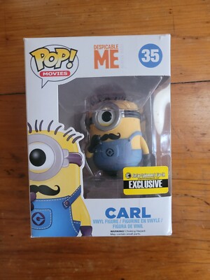 Funko POP! Vinyl- Despicable Me - Carl with Mustache #35 ...