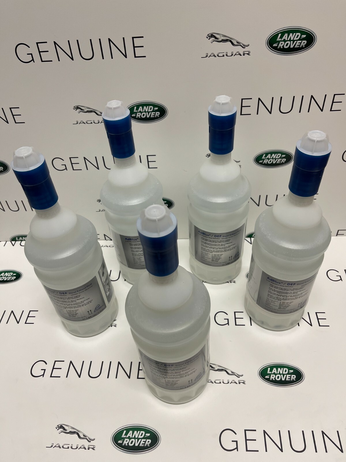 Genuine Jaguar Land Rover AdBlue Diesel Exhaust Fluid (DEF) 5x Top-Up ...