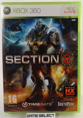Section 8 Huit Sparatutto FPS Microsoft Xbox 360 PAL - Nouveau Scellé ...