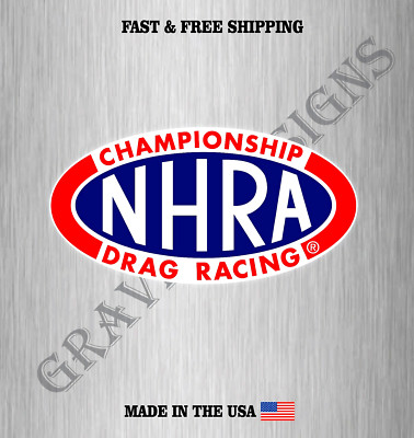 NHRA CHAMPIONSHIP DRAG RACING VINYL DECAL STICKER CAR 4MIL BUBBLE FREE ...