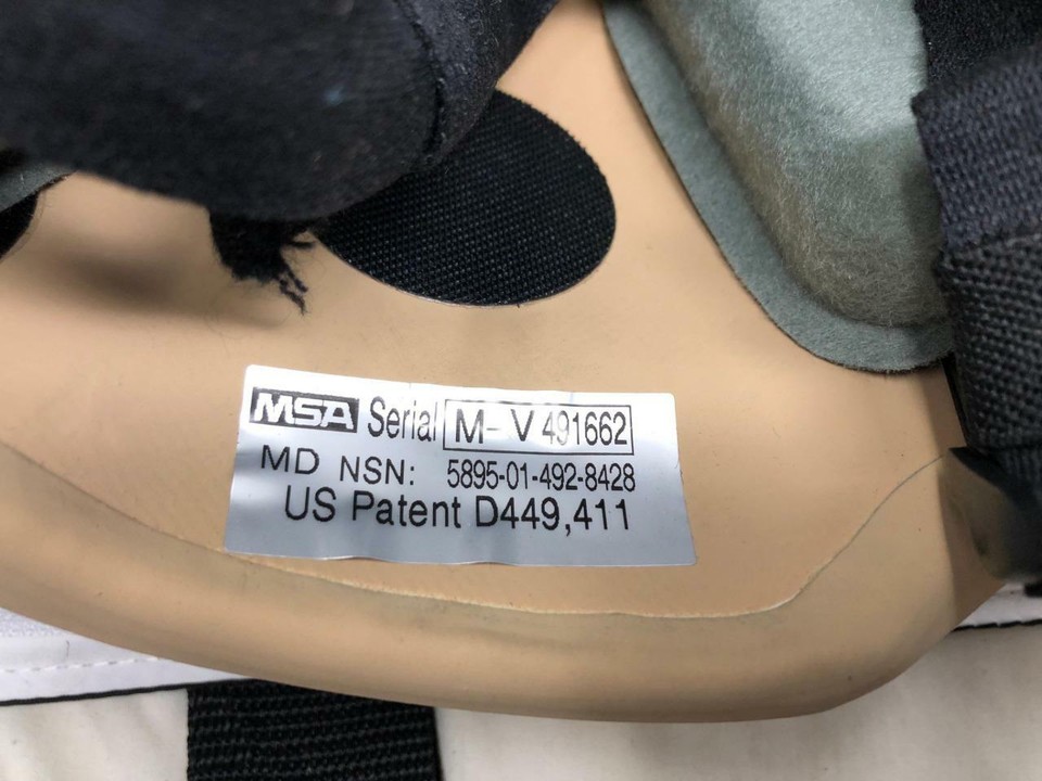 New MSA Tan TC2002 Helmet ACH MICH "GunFighter" Medium | eBay
