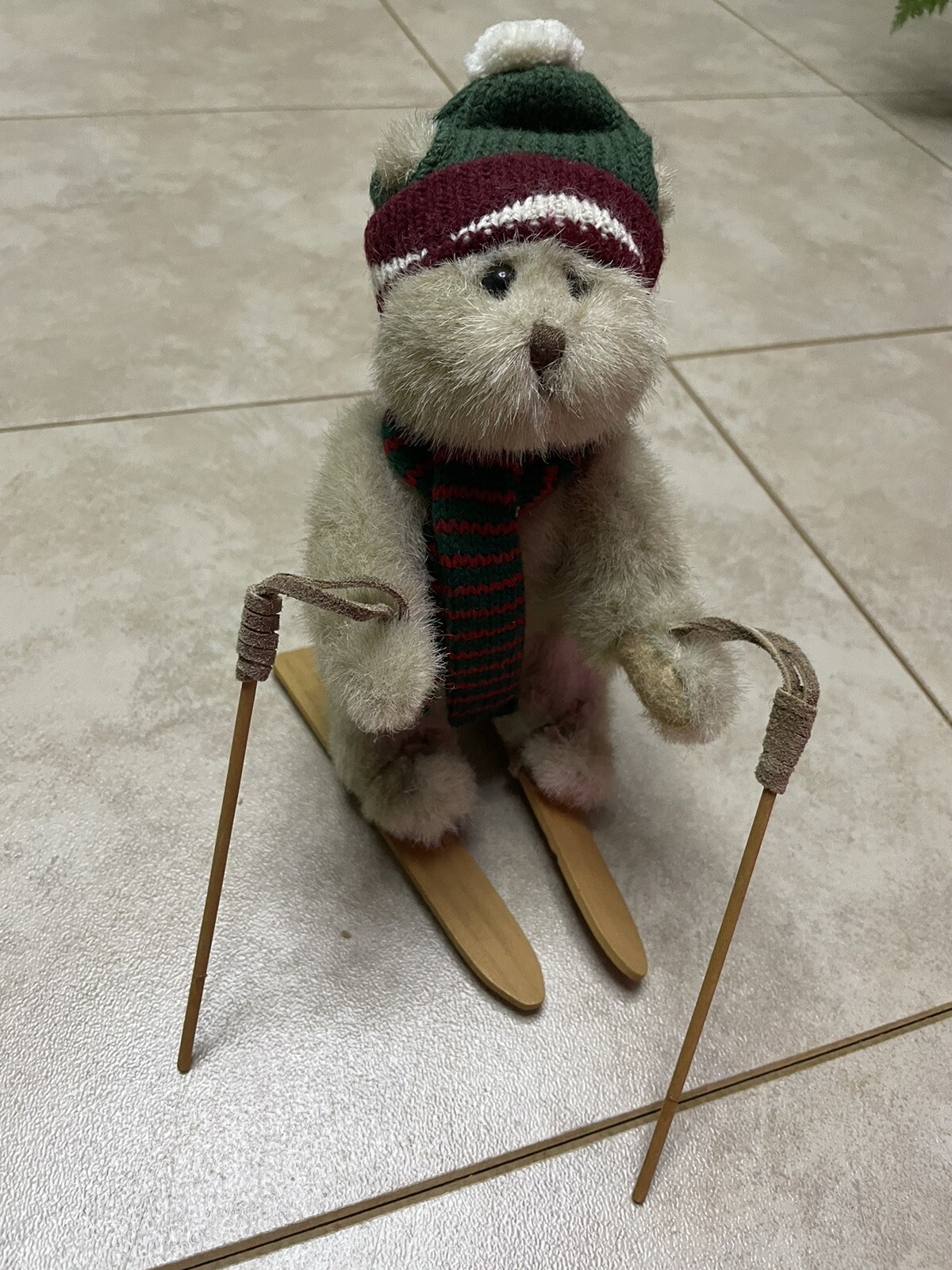 Vintage Russ Berrie Plush Skier Bear 'Mogul' Alpine Lodge Collection 8 ...