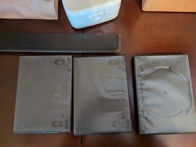 3 Standand Blockbuster Brand DVD 1Disc Replacement Case 14mm Premium ...