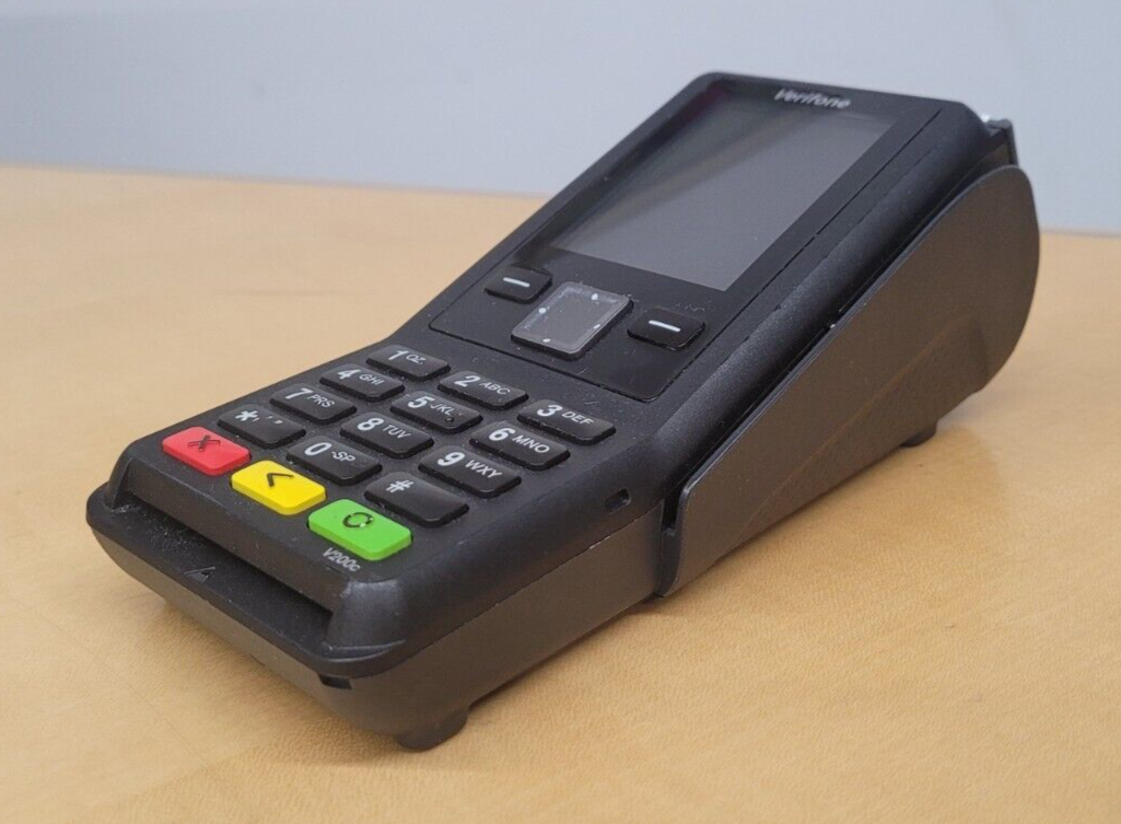 Verifone V200c Credit Card Machine for sale online | eBay