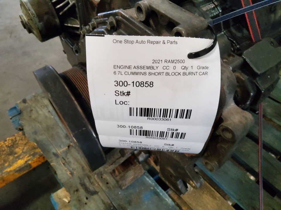 2019 2020 2021 2022 2023 2024, Dodge Ram 2500, 6.7L Cummins Short Block ...
