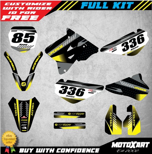 Custom graphics full kit for Suzuki RM 85 - 2000 - 2021 TAG Style ...
