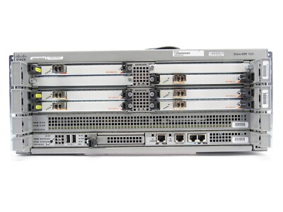 Cisco ASR1004 / 6x SPA-1X10GE-L-V2 / ASR1000-ESP40 / ASR1000-RP2 Dual ...