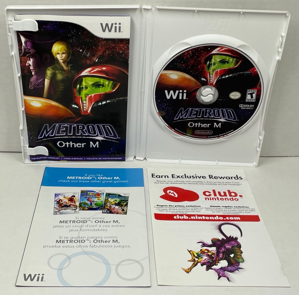 Metroid Other M - Nintendo Wii - Tested CIB Clean Disc Authentic | eBay