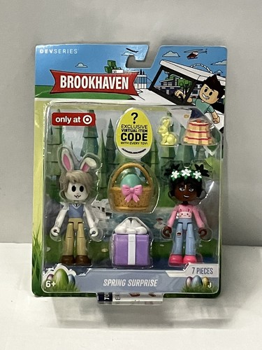 Brookhaven Roblox Devseries Spring Surprise 7 Piece Figure Set | eBay