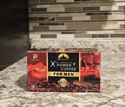 X Power Coffee for Men Herbal Supplement Coffee Energy Maca More ...