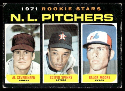1971 Topps 1971 Rookie Stars N.L. Pitchers - Al Severinsen/Scipio ...