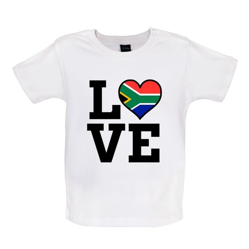 Love Südafrika Flagge - Baby/Strampler - Afrikanische Cape Town Country ...