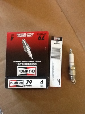 Champion Spark Plugs 79 / RV15YC6 Set Of 4 | eBay