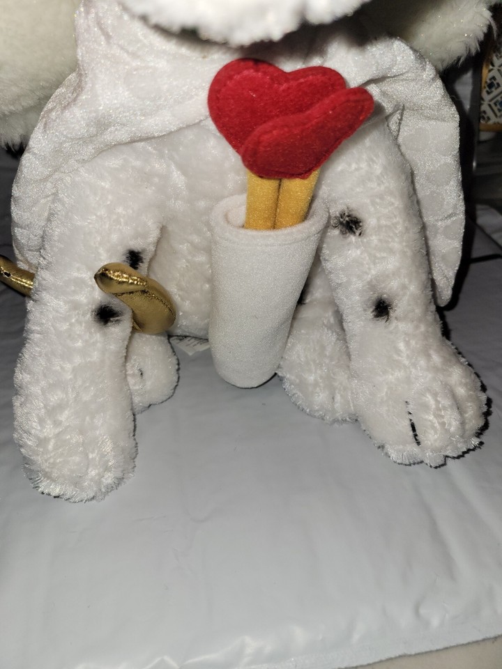 New / Tags Disney Friends Forever Cupid Patch Dog 12" Plush | eBay
