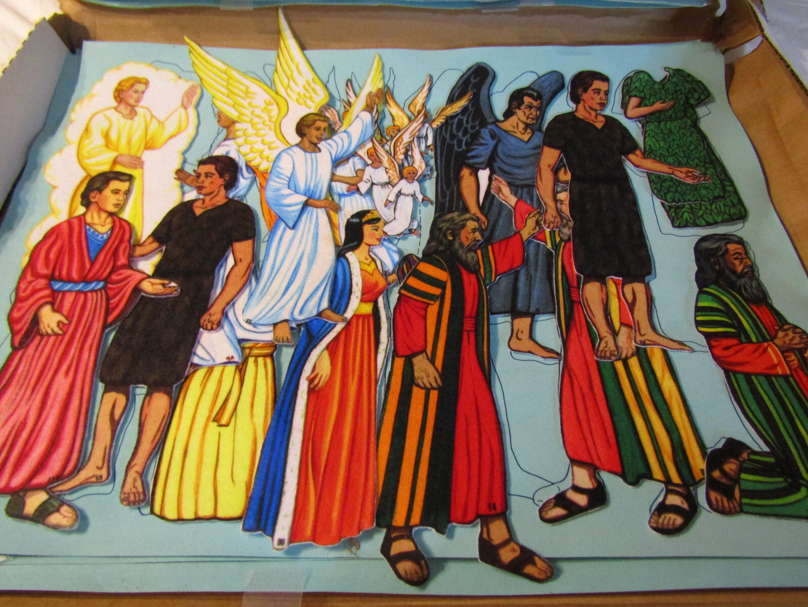 (Huge Lot) of Betty Lukens ,Through the Bible ,in Felt Large File Display Set | eBay